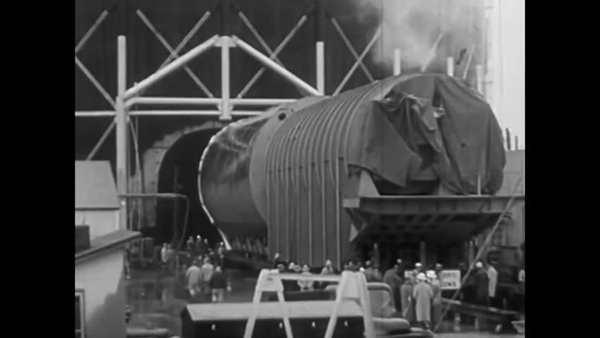 1950s - Nuclear Weapons Are Put On Board Submarines In 1955 During ...