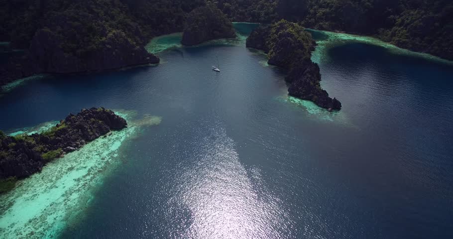 Sulu Sea landscape in the Philippines image - Free stock photo - Public ...