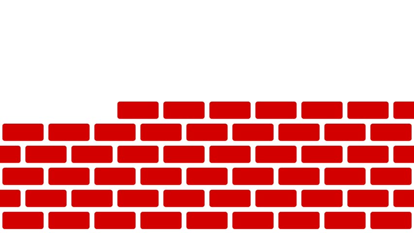 Brick Wall Building up Animation, Stock Footage Video (100% Royalty ...