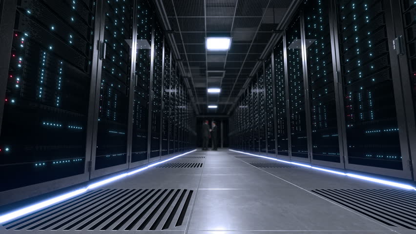 Data Center Two it Engineers Stock Footage Video (100% Royalty-free ...