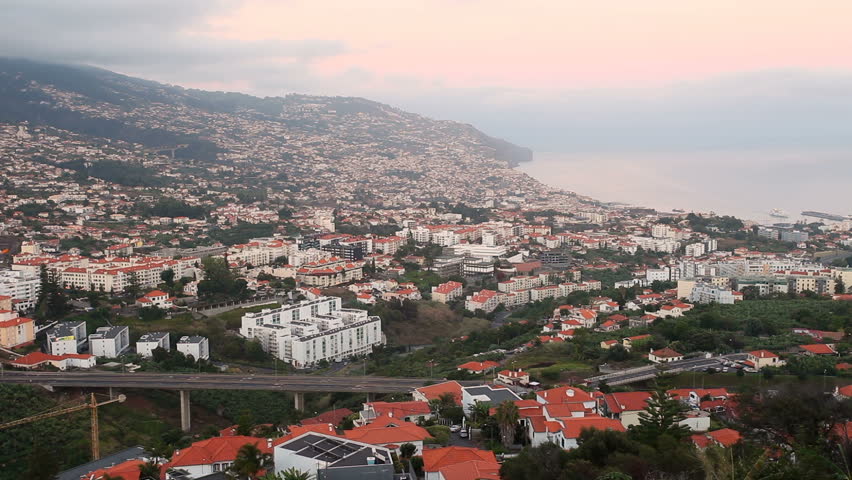 Coastline landscape and city in Funchal, Portugal image - Free stock ...