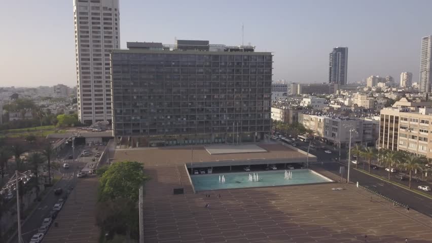 Rabin square in Tel-Aviv, Israel image - Free stock photo - Public ...