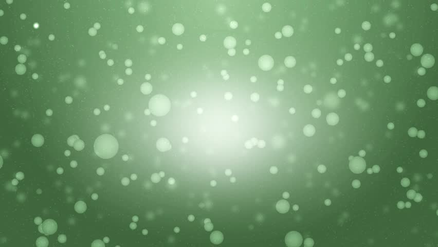 Green Circles Bokeh Lights. Defocused Stock Footage Video (100% Royalty-free) 10137593 ...