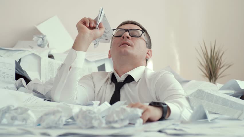 The Office Worker is Going Stock Footage Video (100% Royalty-free ...