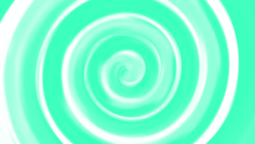 Painted Teal Green Spiral Swirl Stock Footage Video (100% Royalty-free ...
