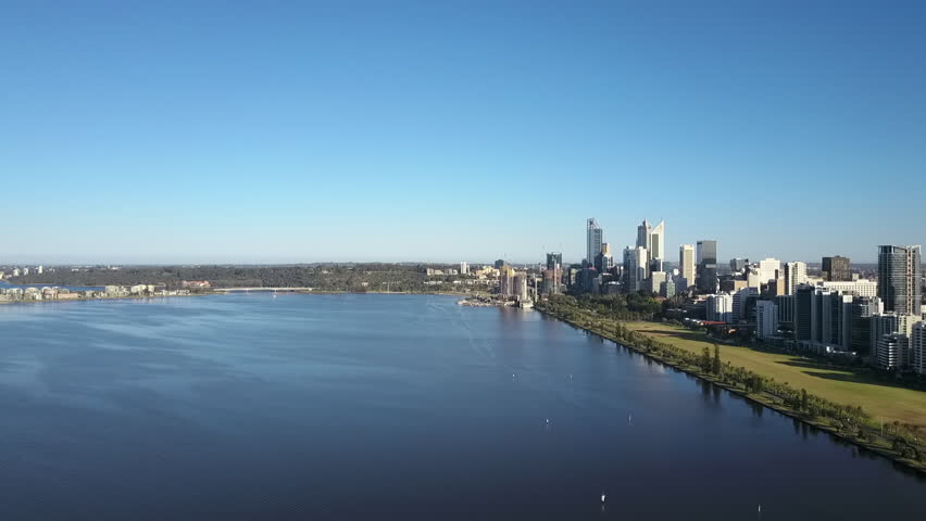 Panoramic Skyline View of Perth, Australia image - Free stock photo ...