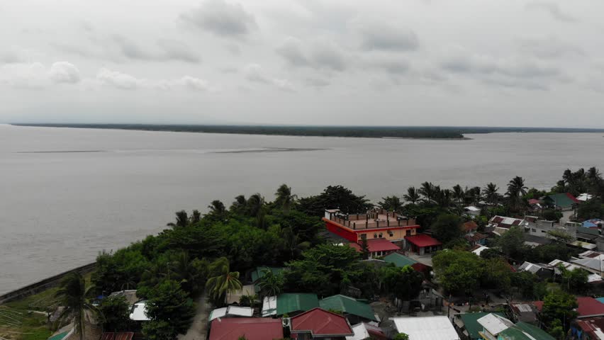 Philippines Cabusao the View of Stock Footage Video (100% Royalty-free ...