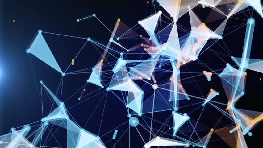 An Abstract Orange and Red ligths video menue Themed Background With ...