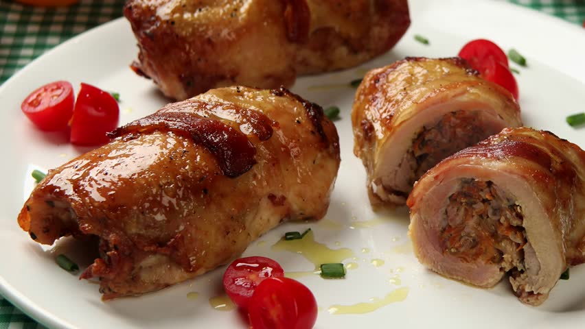 Smoked Meat Rolls food image - Free stock photo - Public Domain photo ...