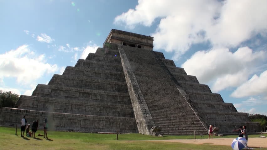 Maya Pyramid in Cancun, Mexico image - Free stock photo - Public Domain ...