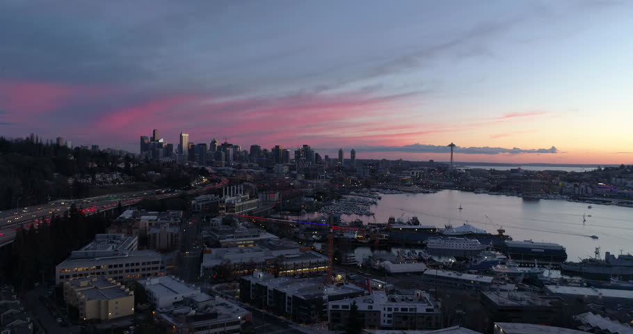 Panoramic Skyline of Seattle, Washington image - Free stock photo ...