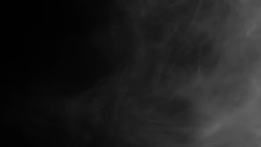 Smoke On A Black Background. Professional Studio Light And Smoke ...