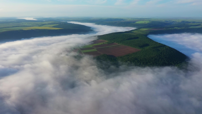 Mist and Fog over the Hills image - Free stock photo - Public Domain ...