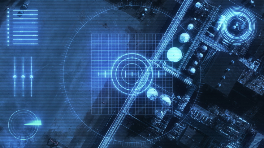 Hud (head up Display) of Stock Footage Video (100% Royalty-free ...