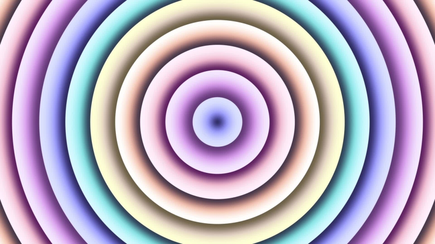 Multi Color Changing Circle. Abstract Stock Footage Video (100% Royalty ...