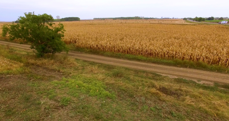 Panoramic View of Farmland from on high image - Free stock photo ...