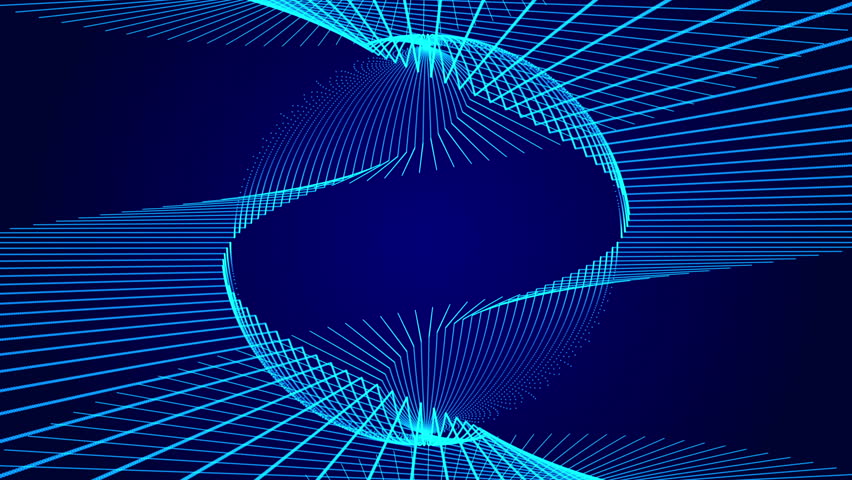 Particle, Form, Blue Background, Loop Stock Footage Video (100% Royalty ...