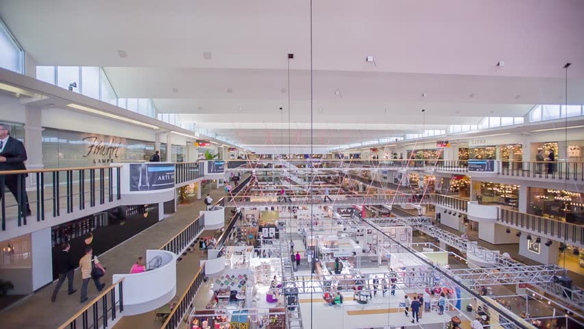 DALLAS, TEXAS - JUNE 26, 2015 : Inside The Dallas World Trade Center At ...