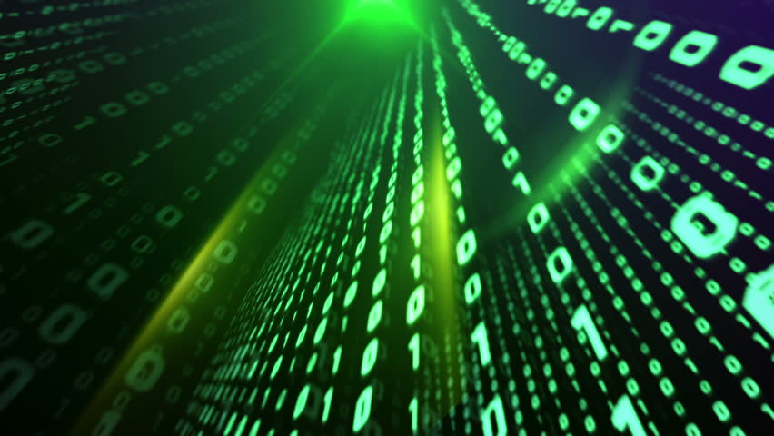 Loopable Program Code Moving On A Computer Screen Green And Red 2 6288
