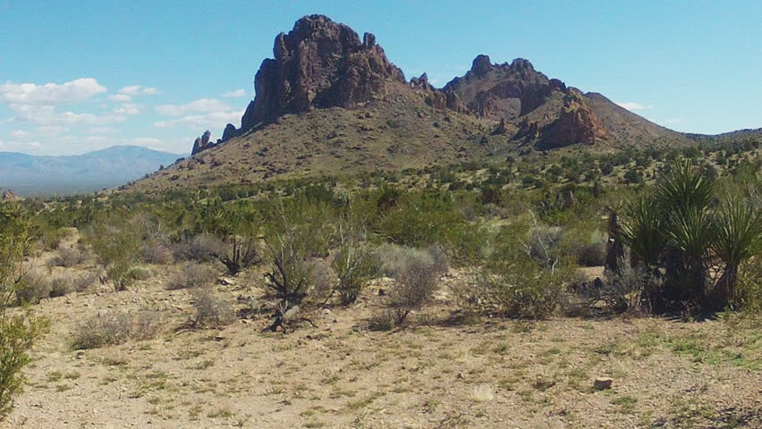 GOLDEN VALLEY, AZ/USA: May 15, 2015- A High And Wide Shot Overlooking ...