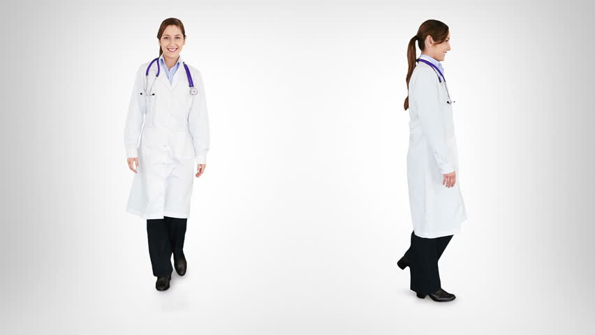 Video stock a tema Doctor Walking. 2 in 1. (100% royalty free) 11696363 ...
