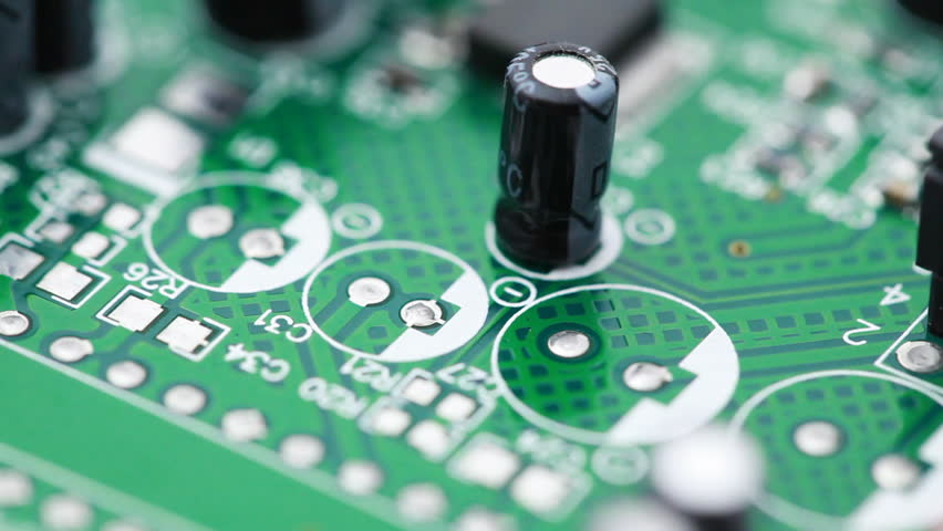 Printed Circuit Board with Radio Stock Footage Video (100% Royalty-free ...