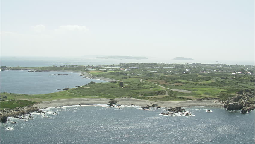 AERIAL Denmark-Bonsvig To Praesto Fjord 2007: Landscape Around Kommune ...