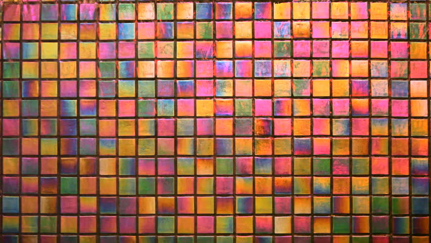 Modern Bright Colorful Tile Background Changing Color Automatically By ...