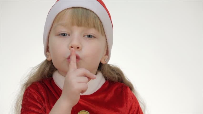 Santa Claus Says SHH Stock Footage Video 4562051 | Shutterstock
