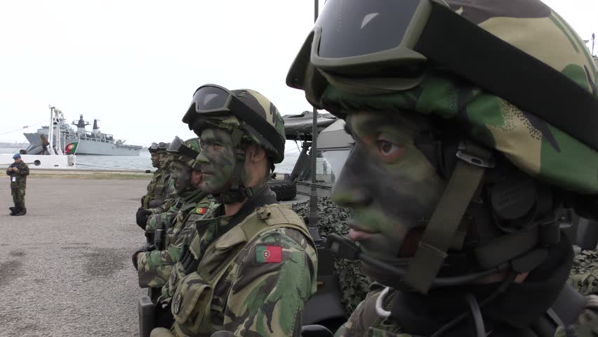 TROIA, PORTUGAL - NOVEMBER 05, 2015: A Group Tough And Brave Portuguese ...