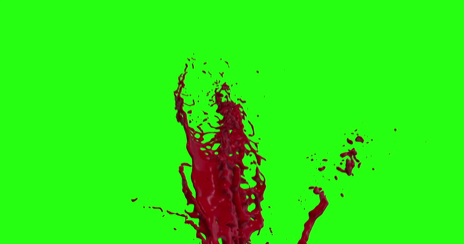 Blood Green Screen Stock Footage Video | Shutterstock