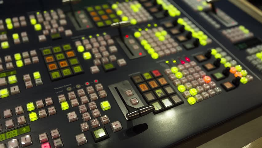 Broadcast Tv Studio Production - Vision Switcher, Broadcast Video Mixer ...
