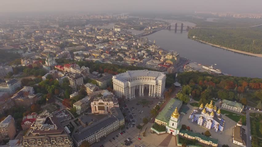 Aerial View Of The City Beograd .City Belgrade.Aerial View Of The ...