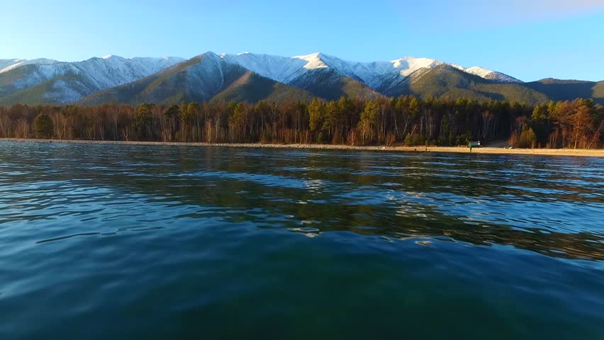 Mountains on the shore of Lake Baikal, Russia image - Free stock photo ...