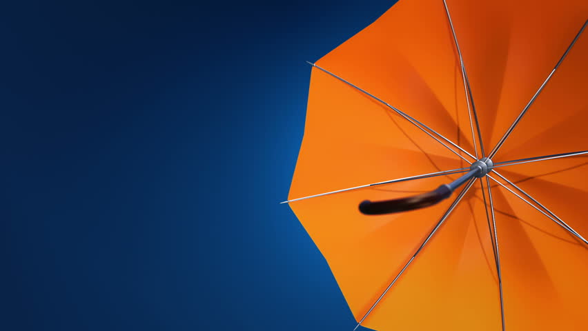 Animation of Rotation Umbrella. Animation Stock Footage Video (100% ...