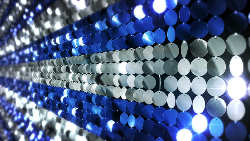 Purple Sequin Rotate Reflective Light Particles Off Angle View Stock ...