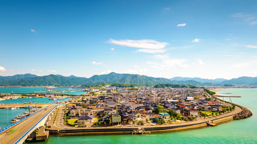Senzaki, Nagato, Yamaguchi Japan Town 스톡 동영상 비디오(100% 로열티프리) 13835933 ...
