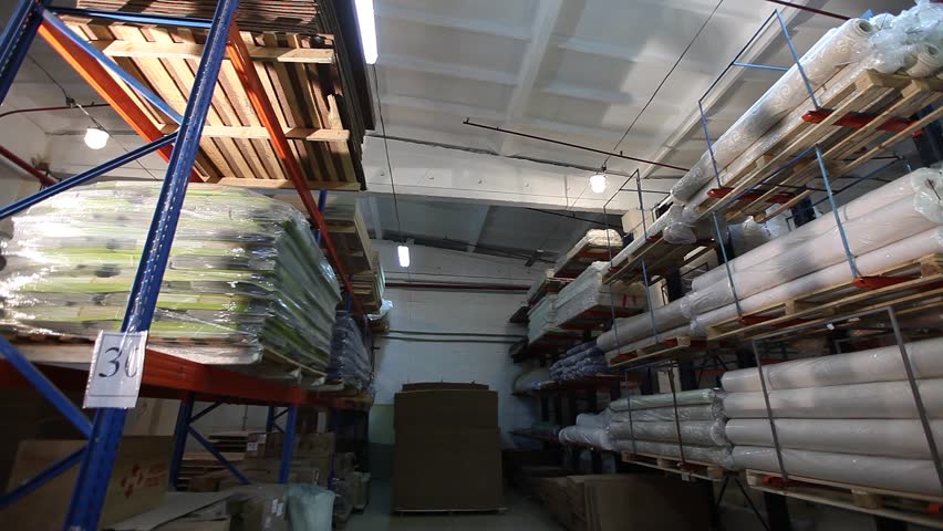 Materials Of A Warehouse Interior