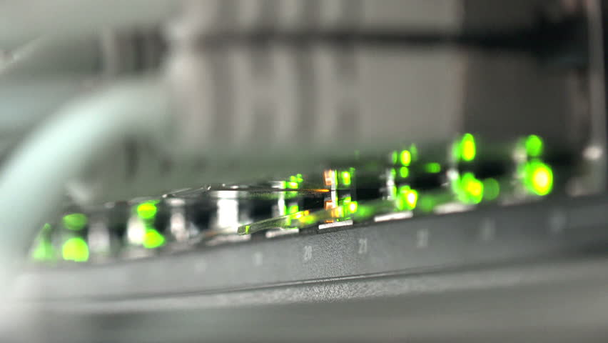 4k Lights Snow Internet Connection Stock Footage Video (100% Royalty ...