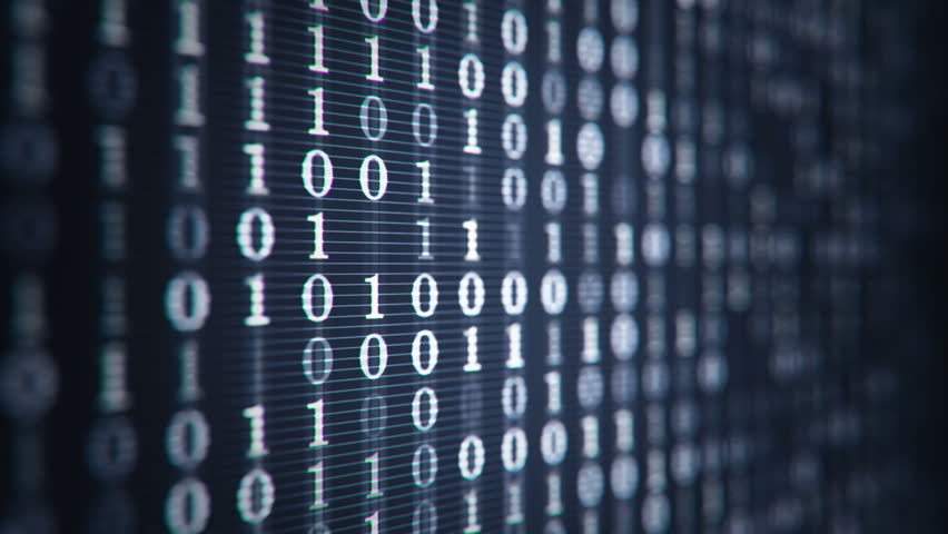 Technologic Background with Representation of Stock Footage Video (100% ...