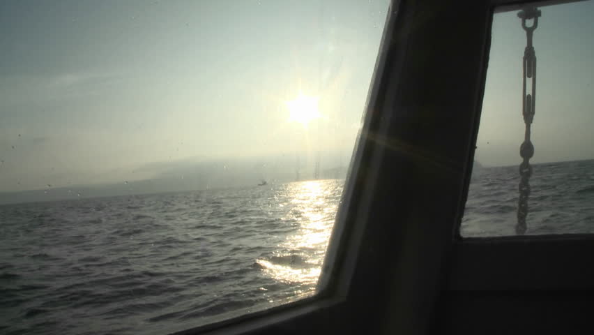 A Boat Rocks in the Stock Footage Video (100% Royalty-free) 1496263 ...