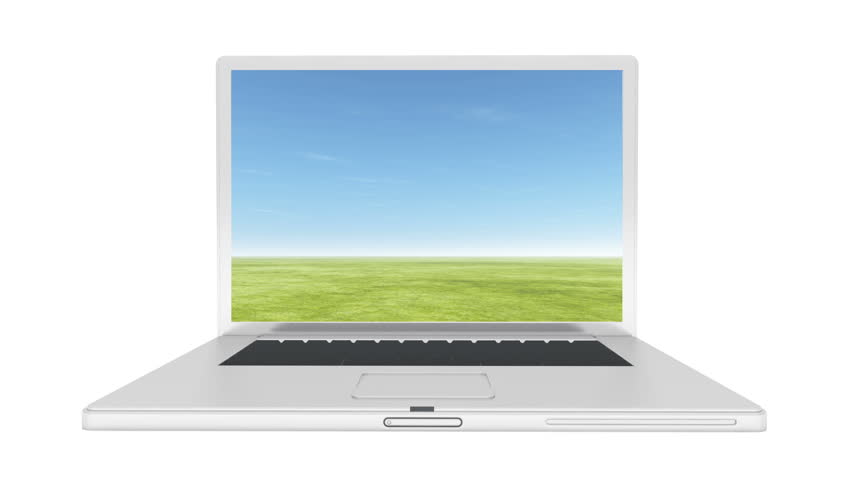 Multiple Platforms - Same Content. Same Video Clip Playing On A Laptop ...