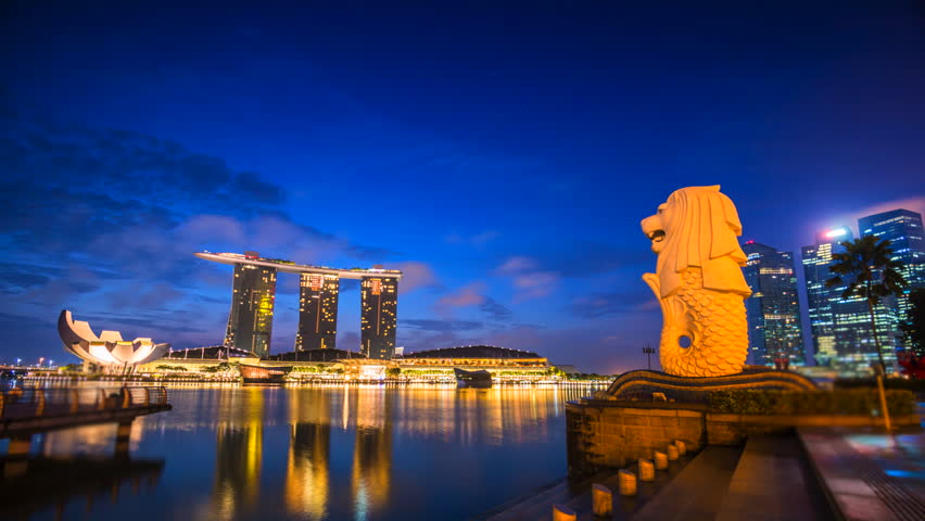 Singapore Merlion Stock Footage Video | Shutterstock