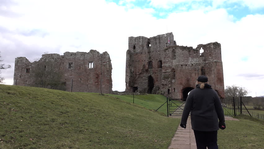 PENRITH, ENGLAND - MAR 2016: Brougham Castle Penrith England Ancient ...