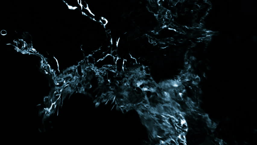 Blue Source Of Power In A Dark Background Stock Footage Video 18849260 ...
