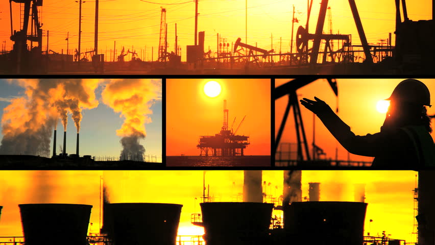 Montage of Oil Fossil Fuel Stock Footage Video (100% Royalty-free ...