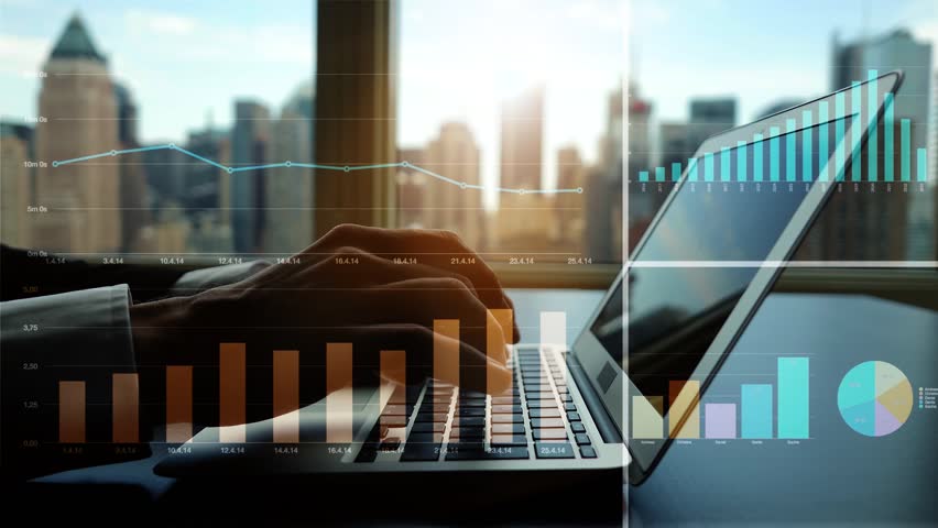 Laptop Screen With Analytics Image Free Stock Photo Public Domain