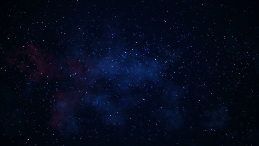 Slowly Blinking Stars Galaxy in Stock Footage Video (100% Royalty-free ...