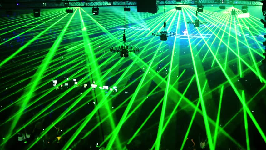 Stock video of lot of people at rave party | 1802423 | Shutterstock