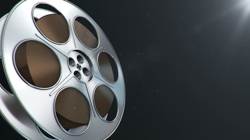 Animation of Film Reel in Stock Footage Video (100% Royalty-free ...